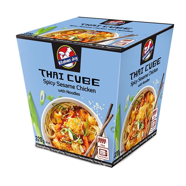 Kitchen Joy Spicy Sesame Chicken with Noodles - Lejos